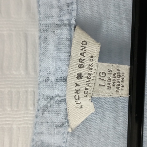 Lucky Brand | Tops | Lucky Brand Light Blue Tee L | Poshmark